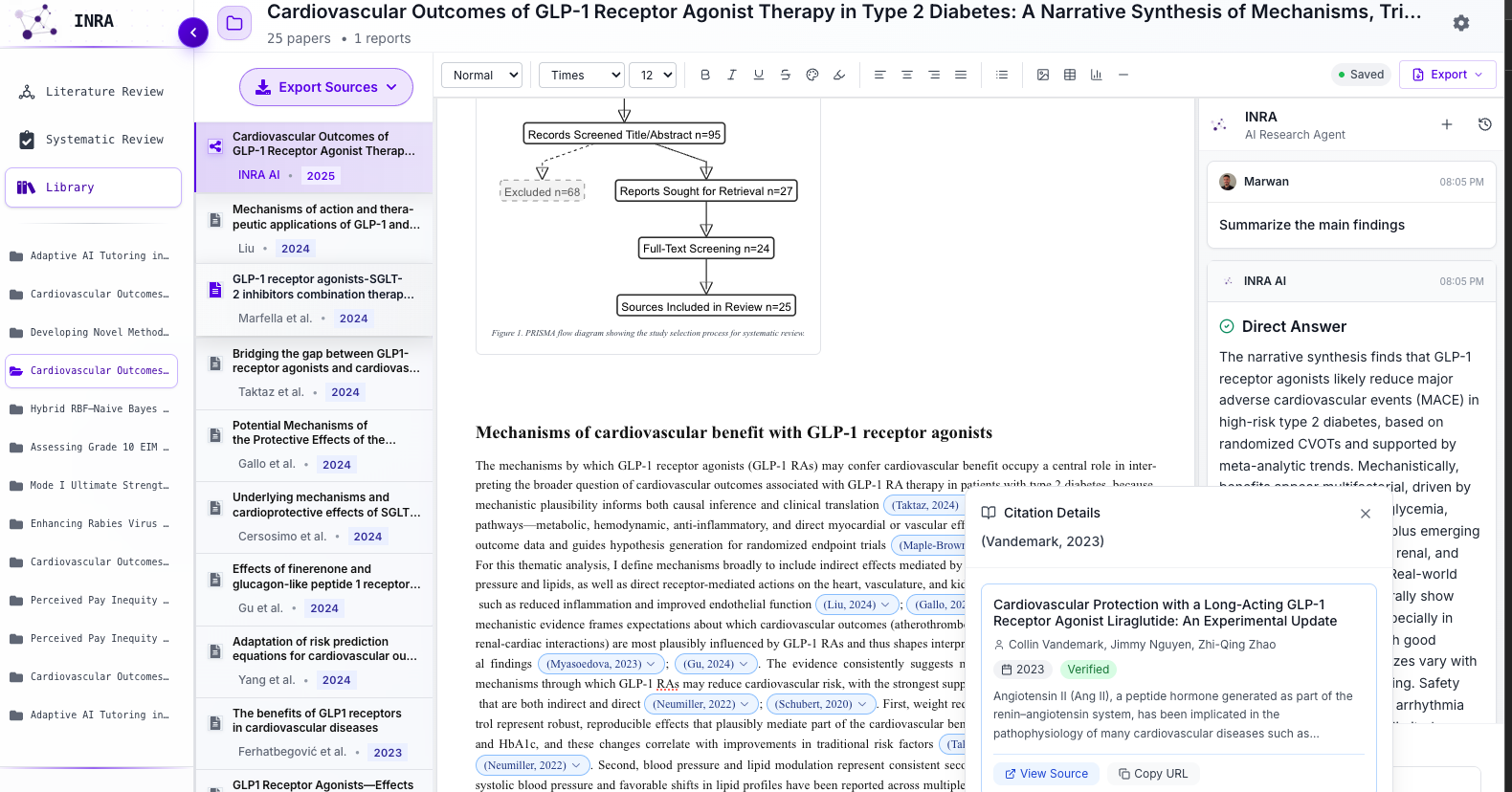 AI Literature Review Generator | Source-Backed Narrative Reviews